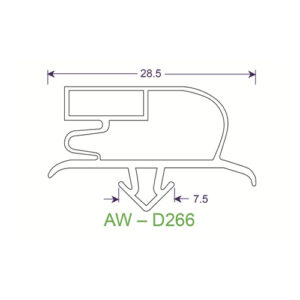 Product of Austwide Plastics Pty. Ltd. | commercial fridge & freezer seals